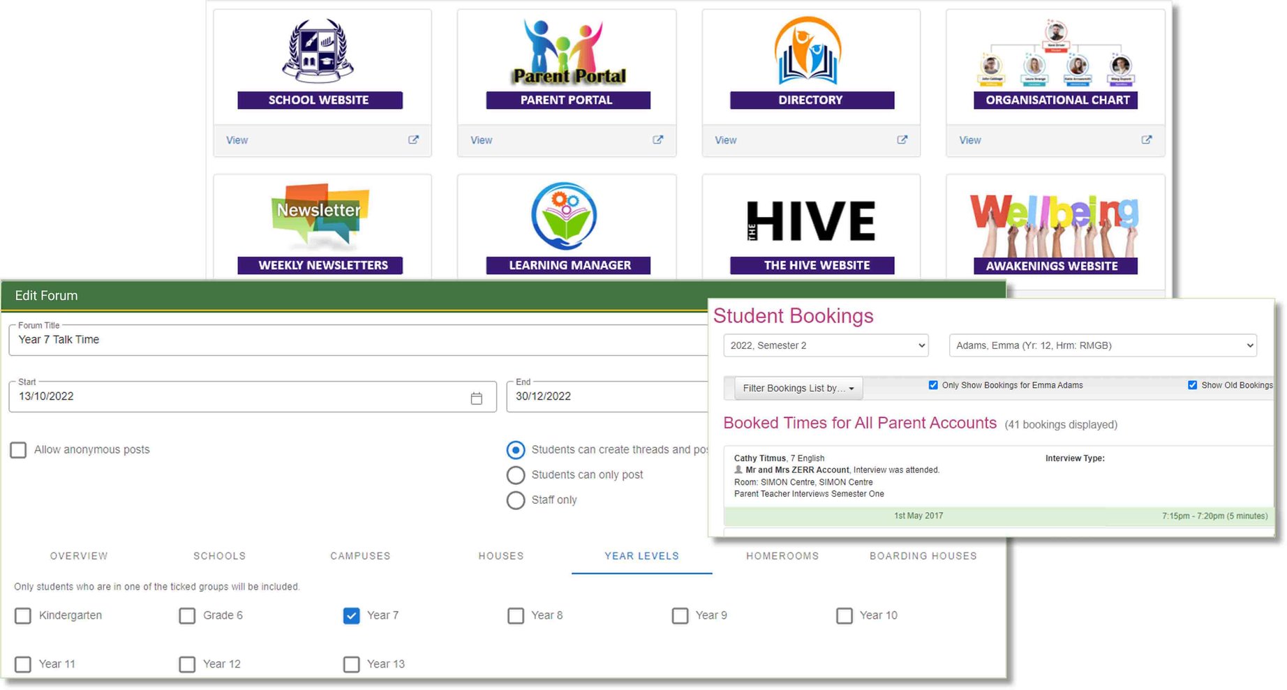 SIMON Learning and School Administration